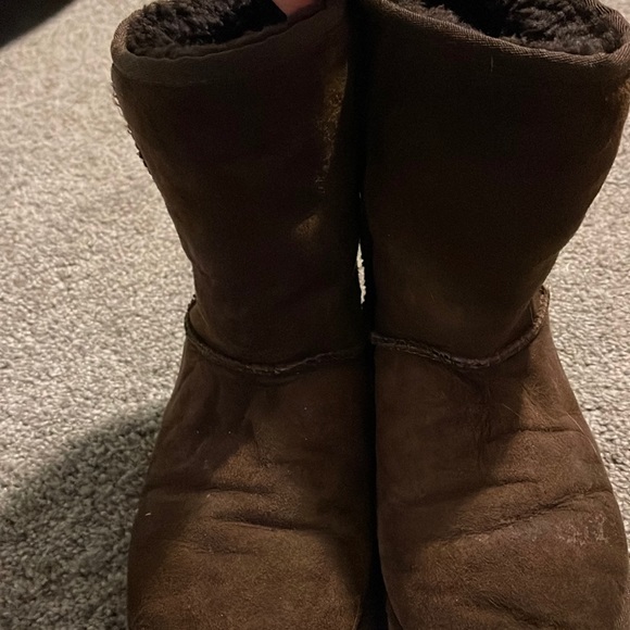 UGG | Shoes | Ugh Chocolate Brown Boots | Poshmark